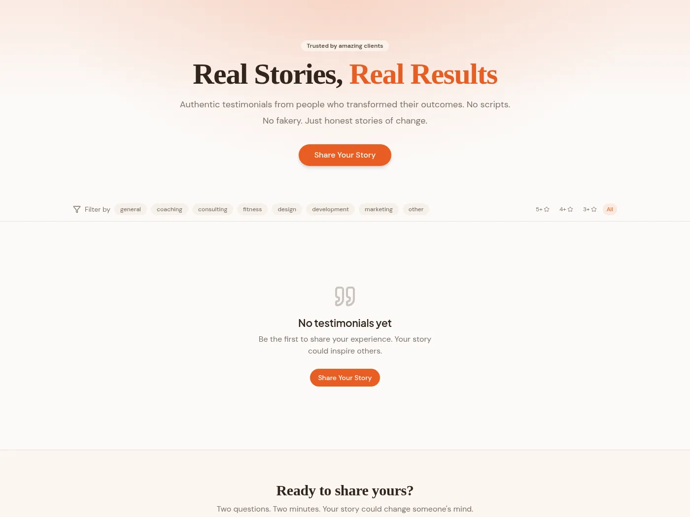 AI Testimonial Collector
