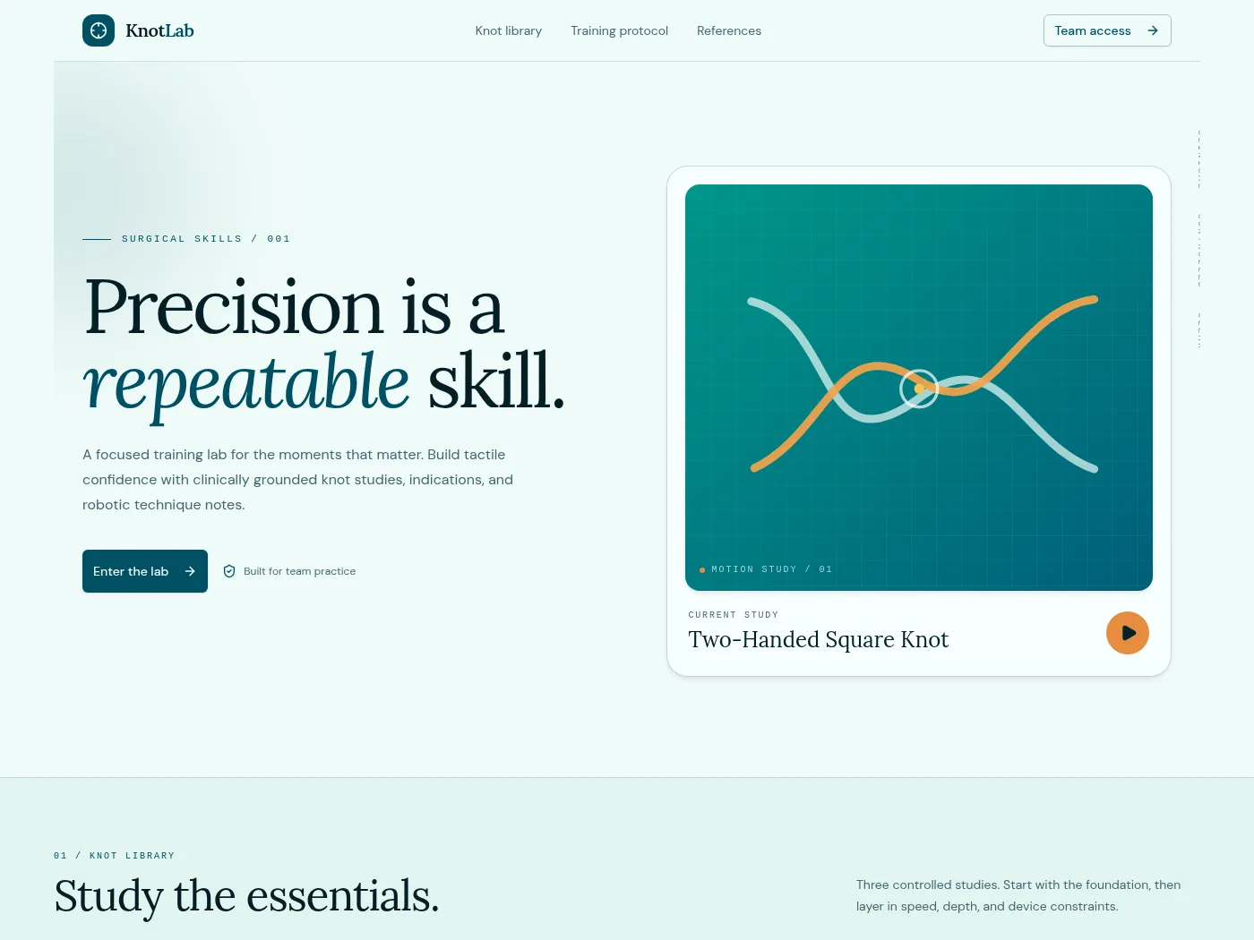 Surgical Knot Master