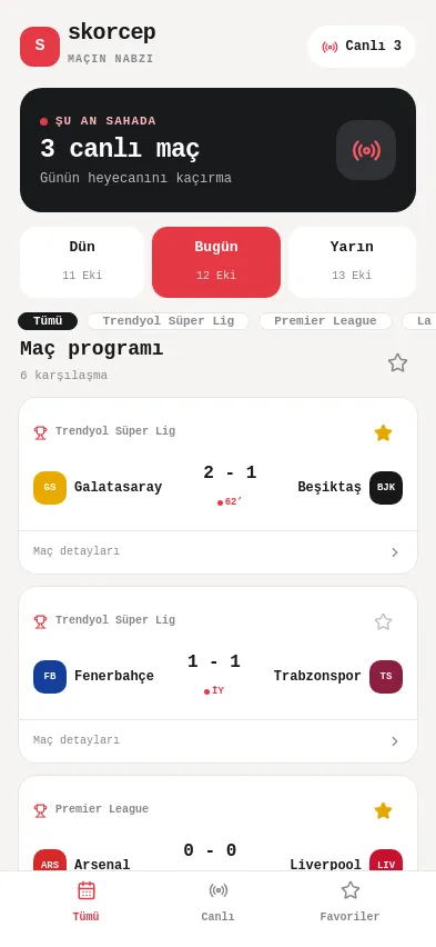 Maçkolik Mobile