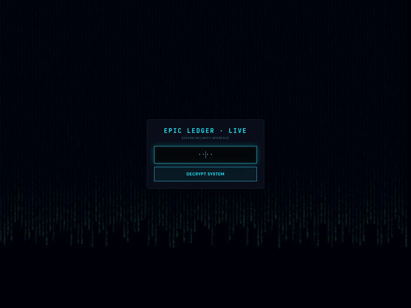 Epic Ledger Live