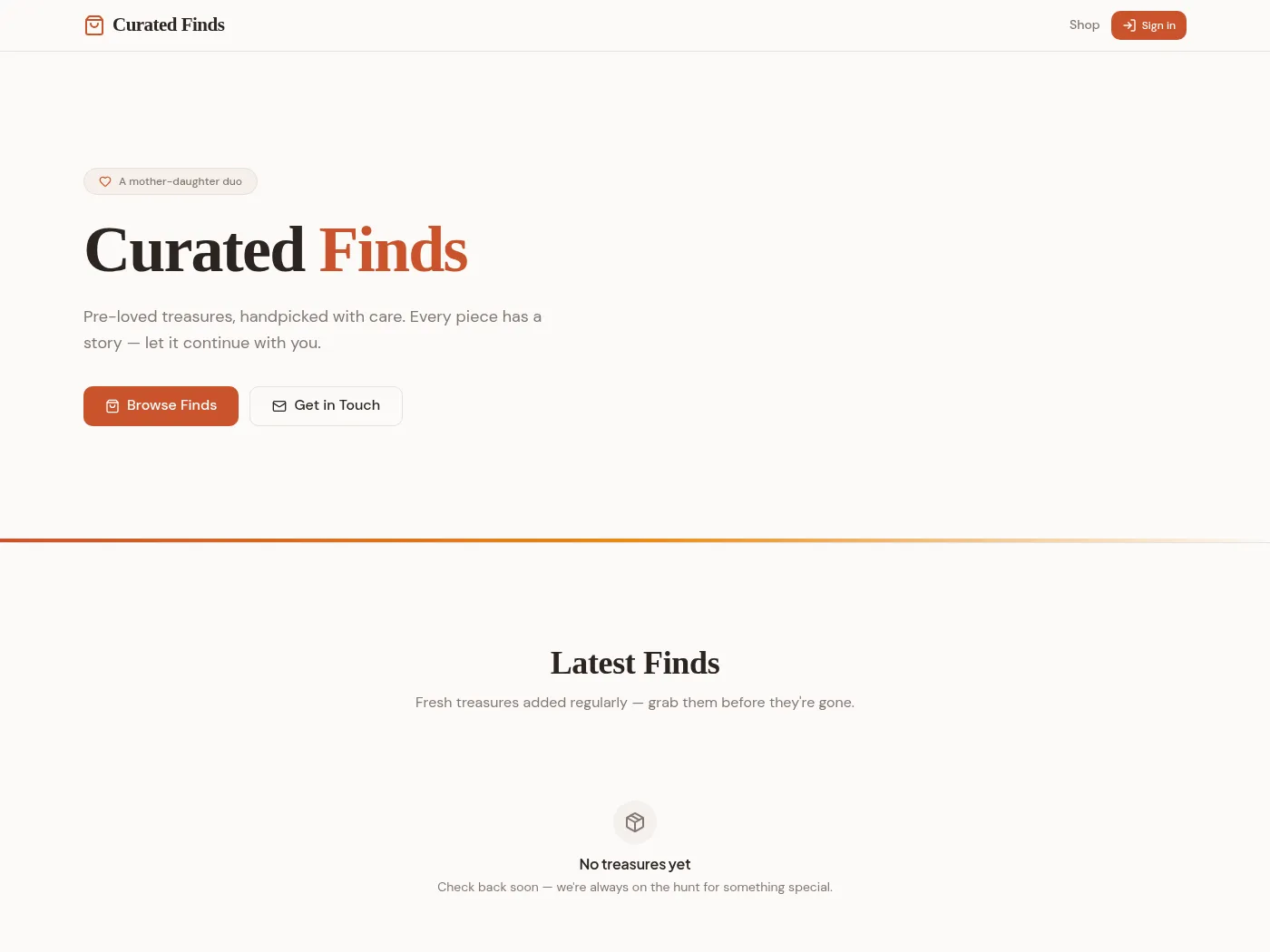 Resell Co. Website