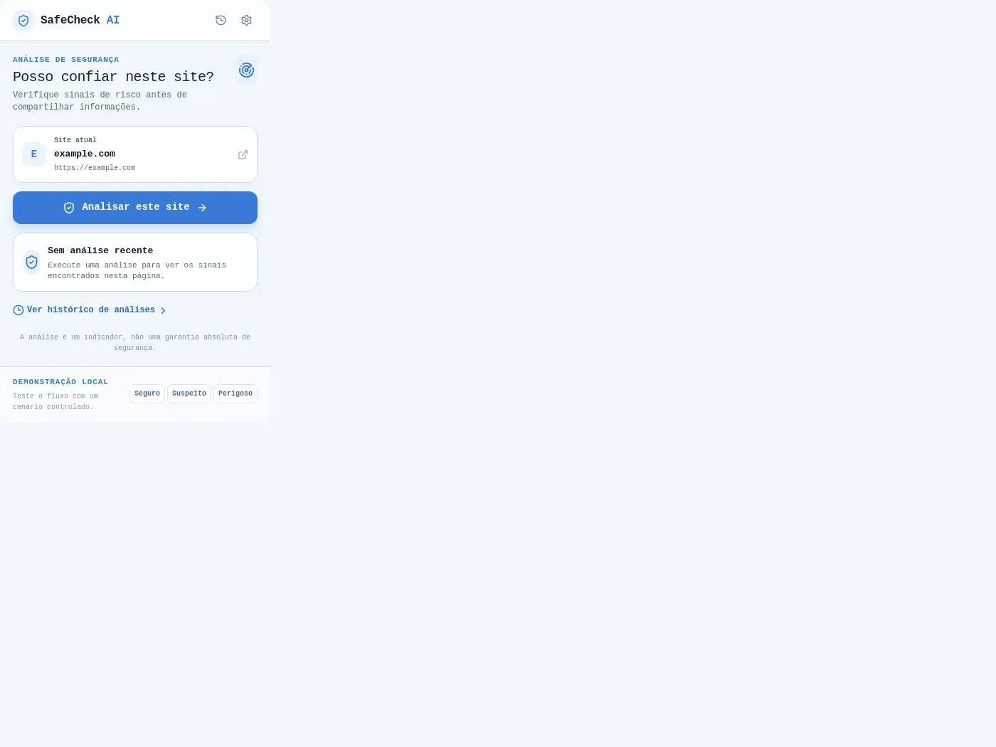 SafeCheck AI Extension