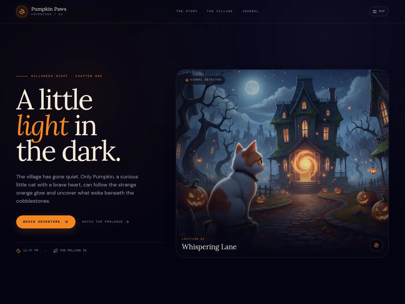 Pumpkin Paws Adventure