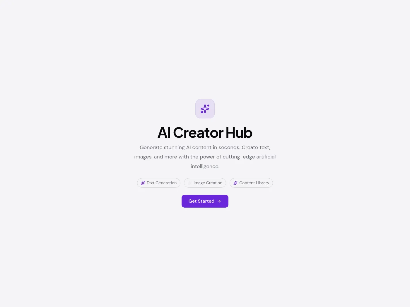 AI Creator Hub