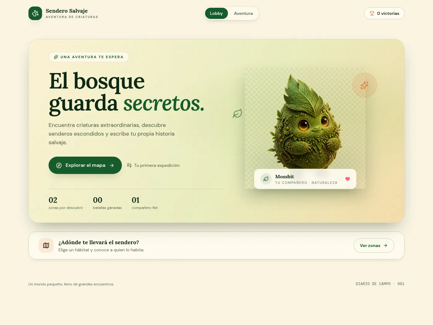 Mon Creature Adventure