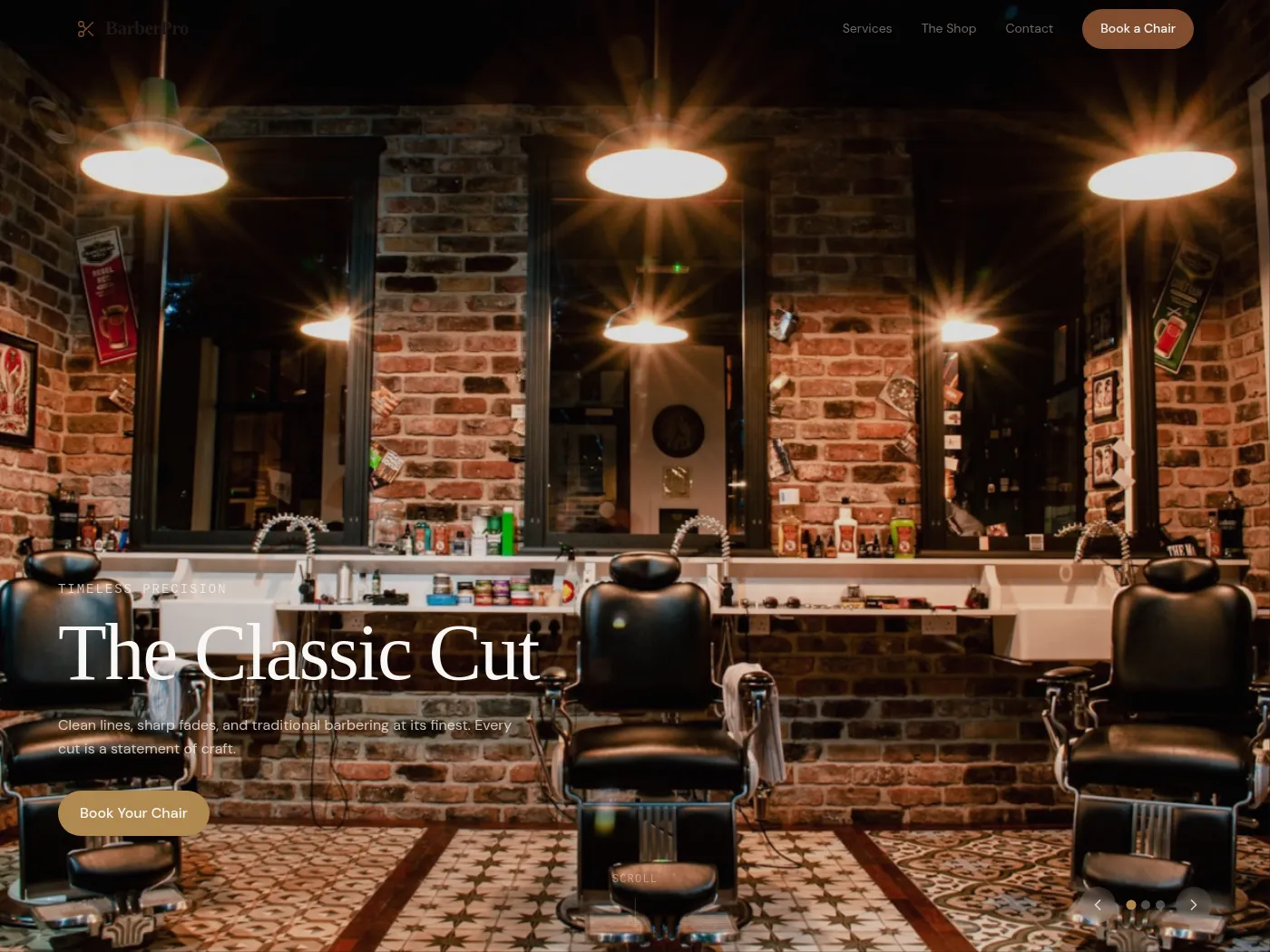 BarberPro Web Presence