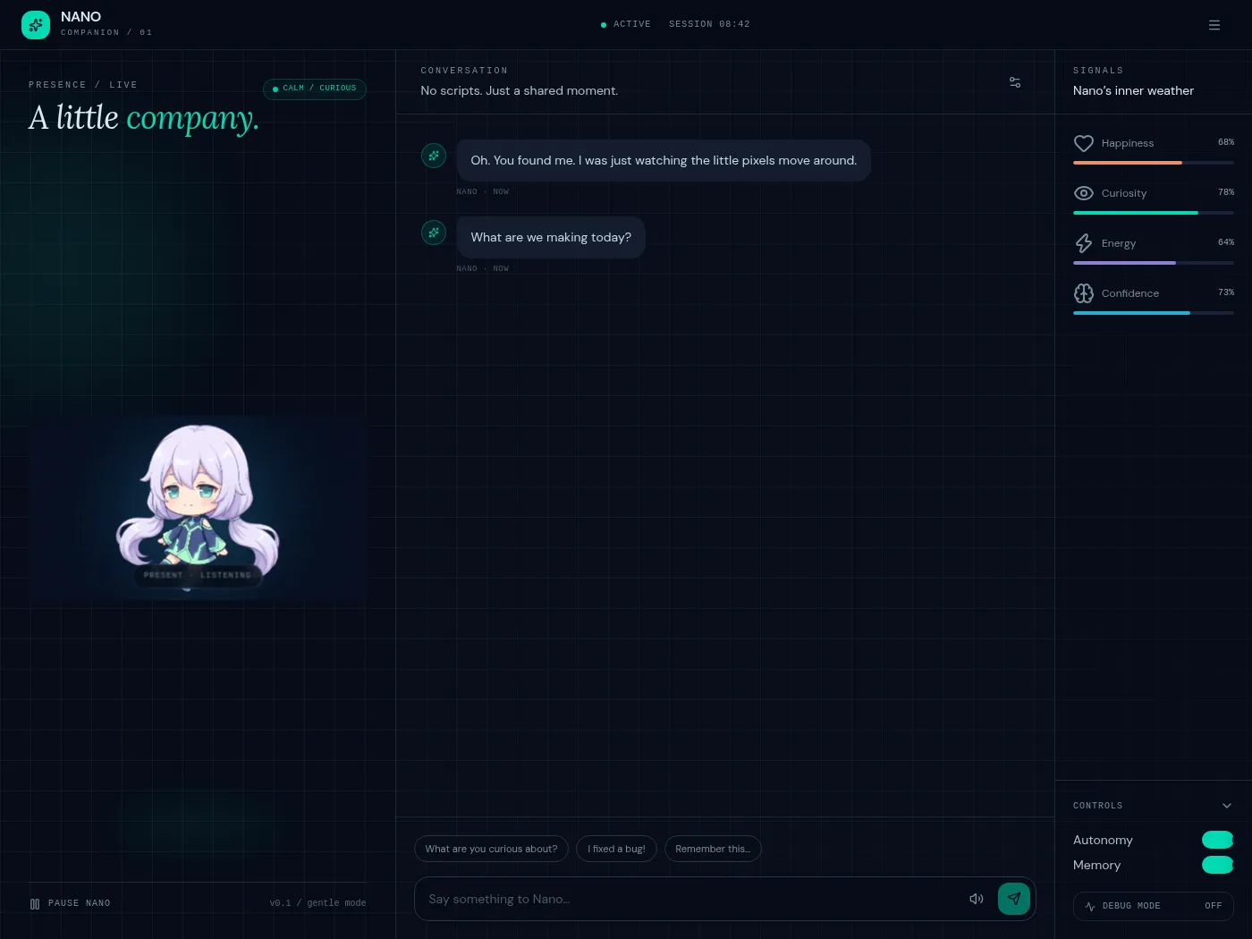 Nano AI Companion