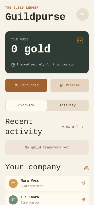LARP Wallet App