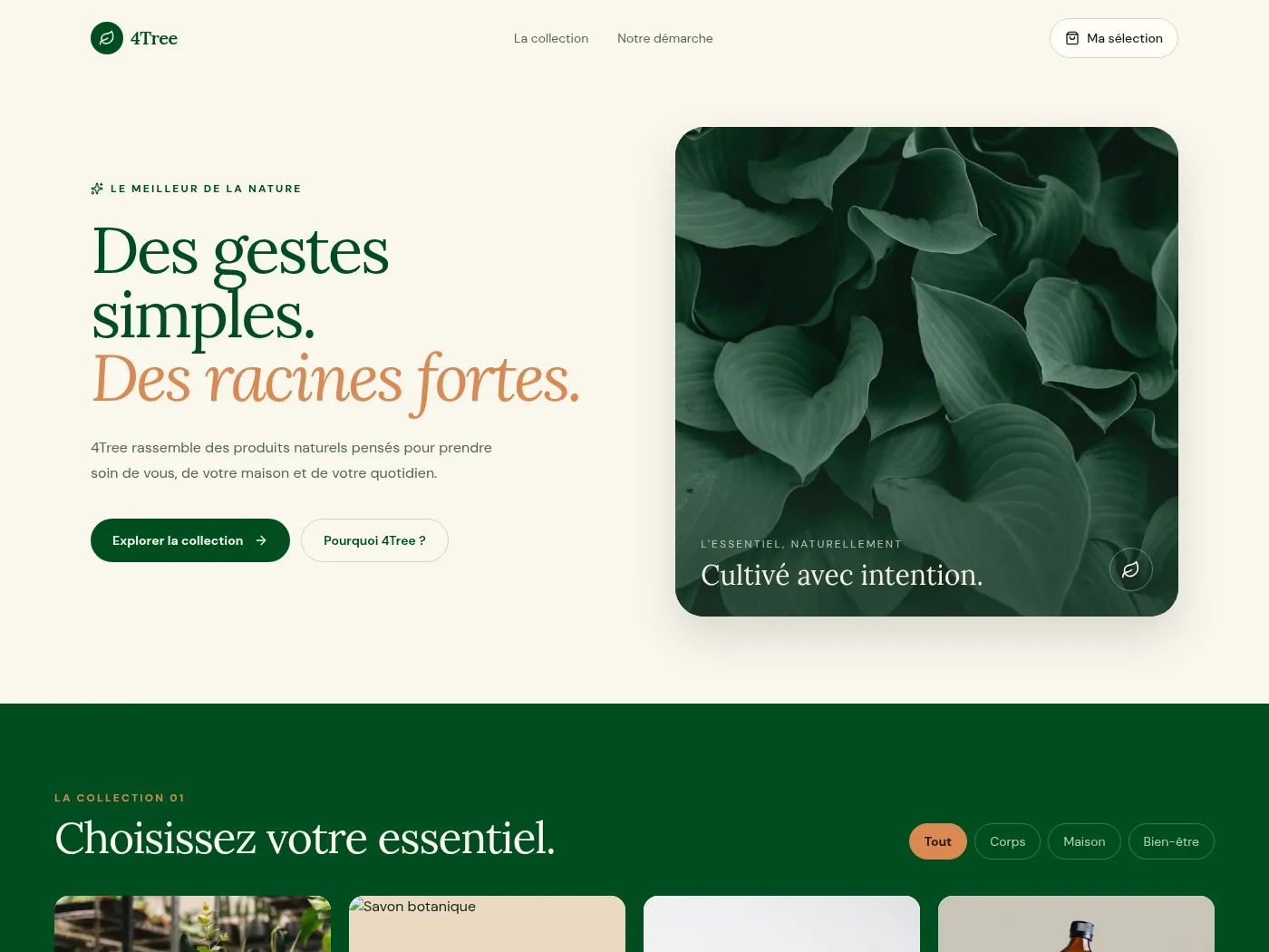 4Tree Web Shop