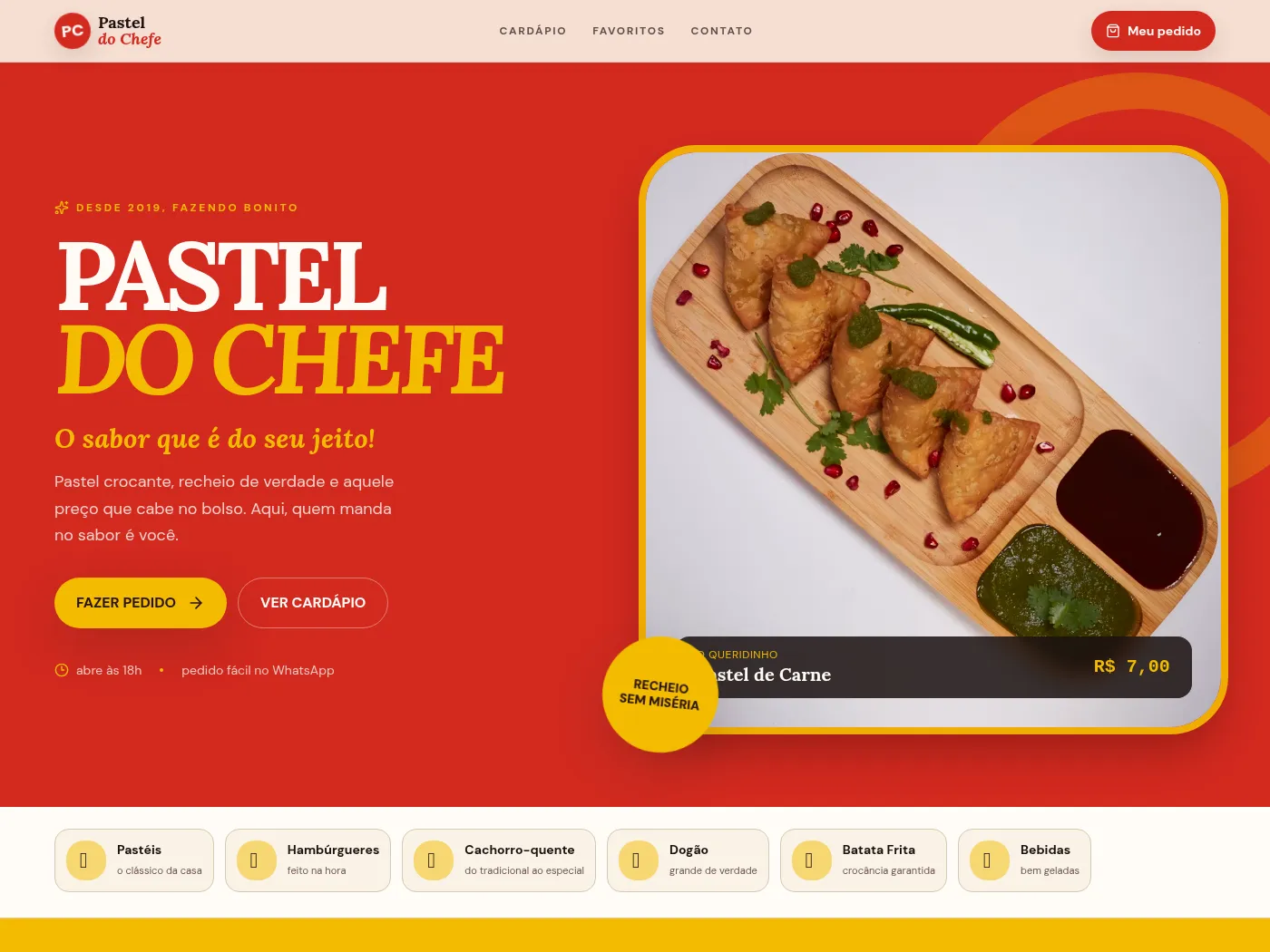 Pastel do Chefe Site