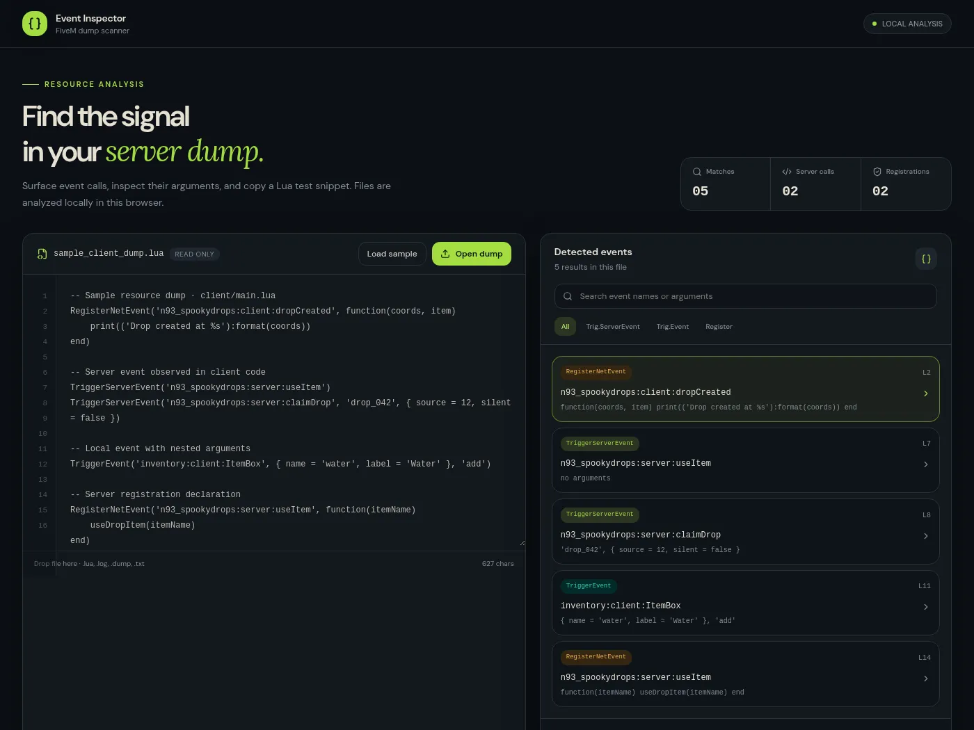FiveM Event Inspector