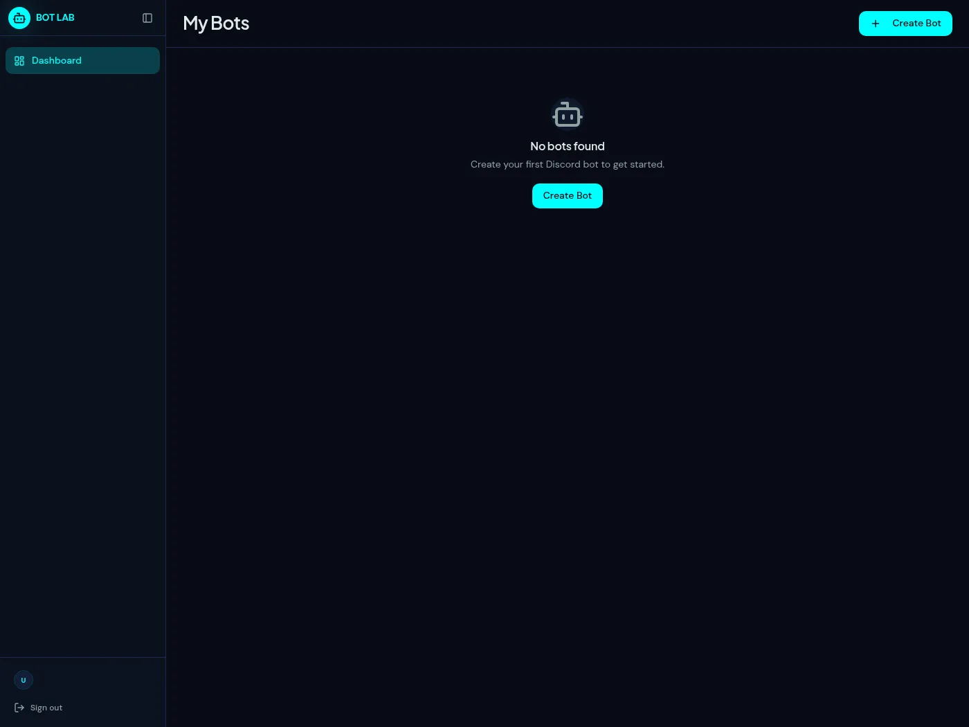 Discord Bot Creator