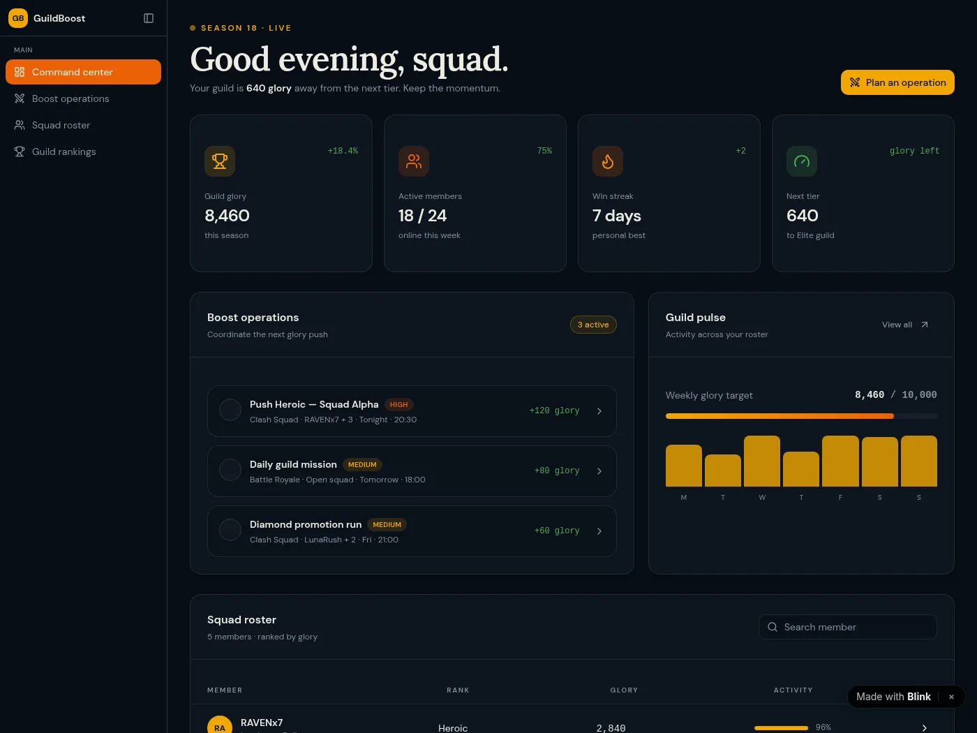 GuildBoost Bot