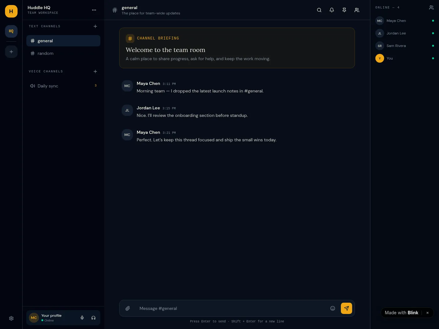 Team Chat Suite