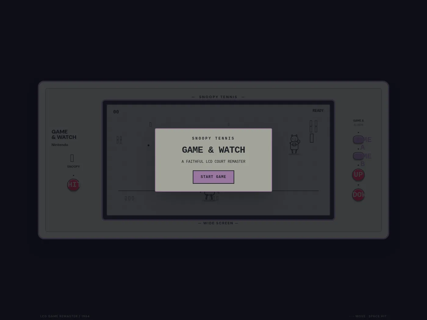 LCD Game Remaster