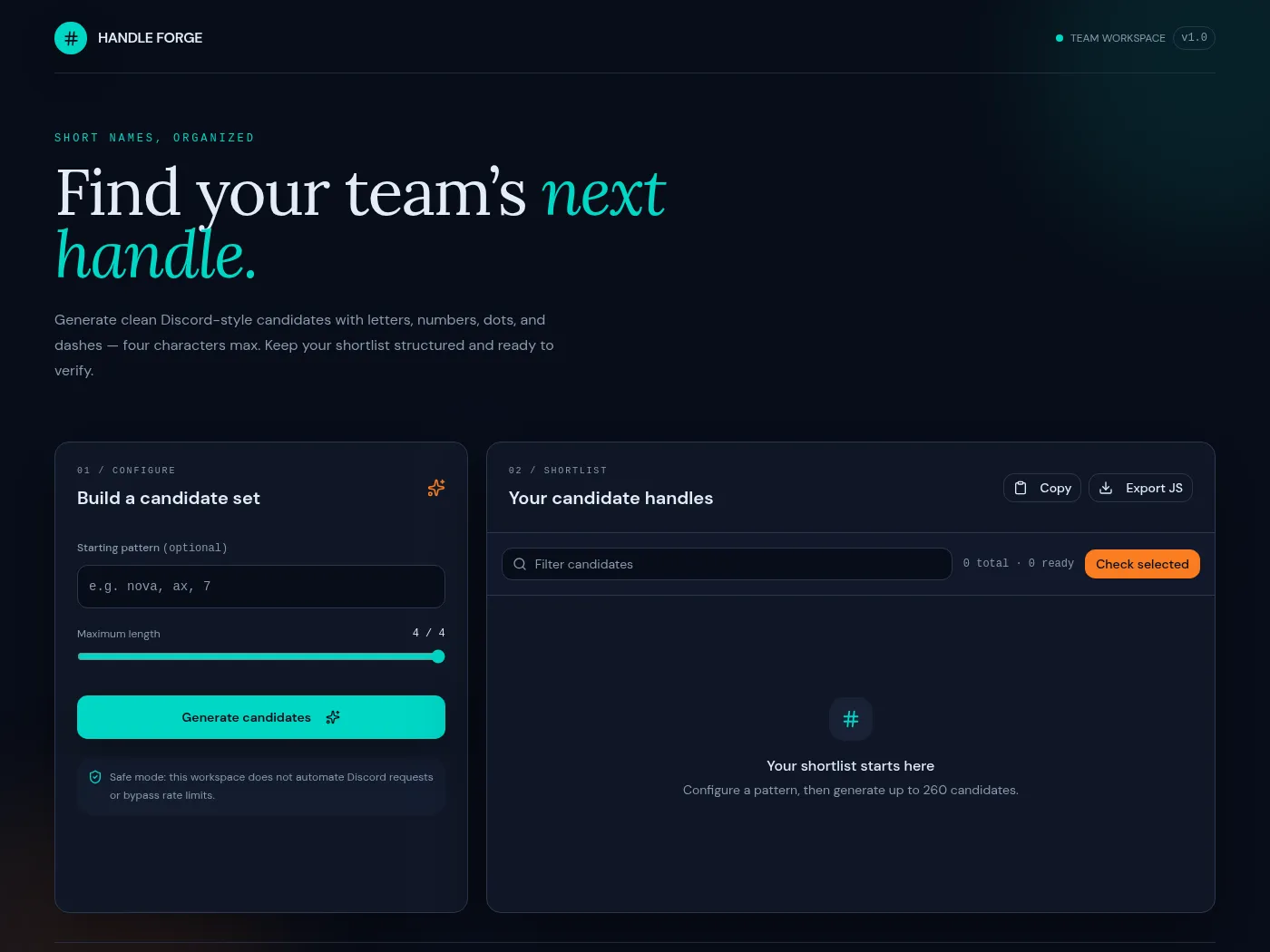 Discord Name Checker