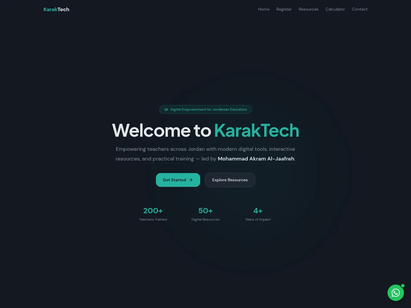 KarakTech Empowerment Site