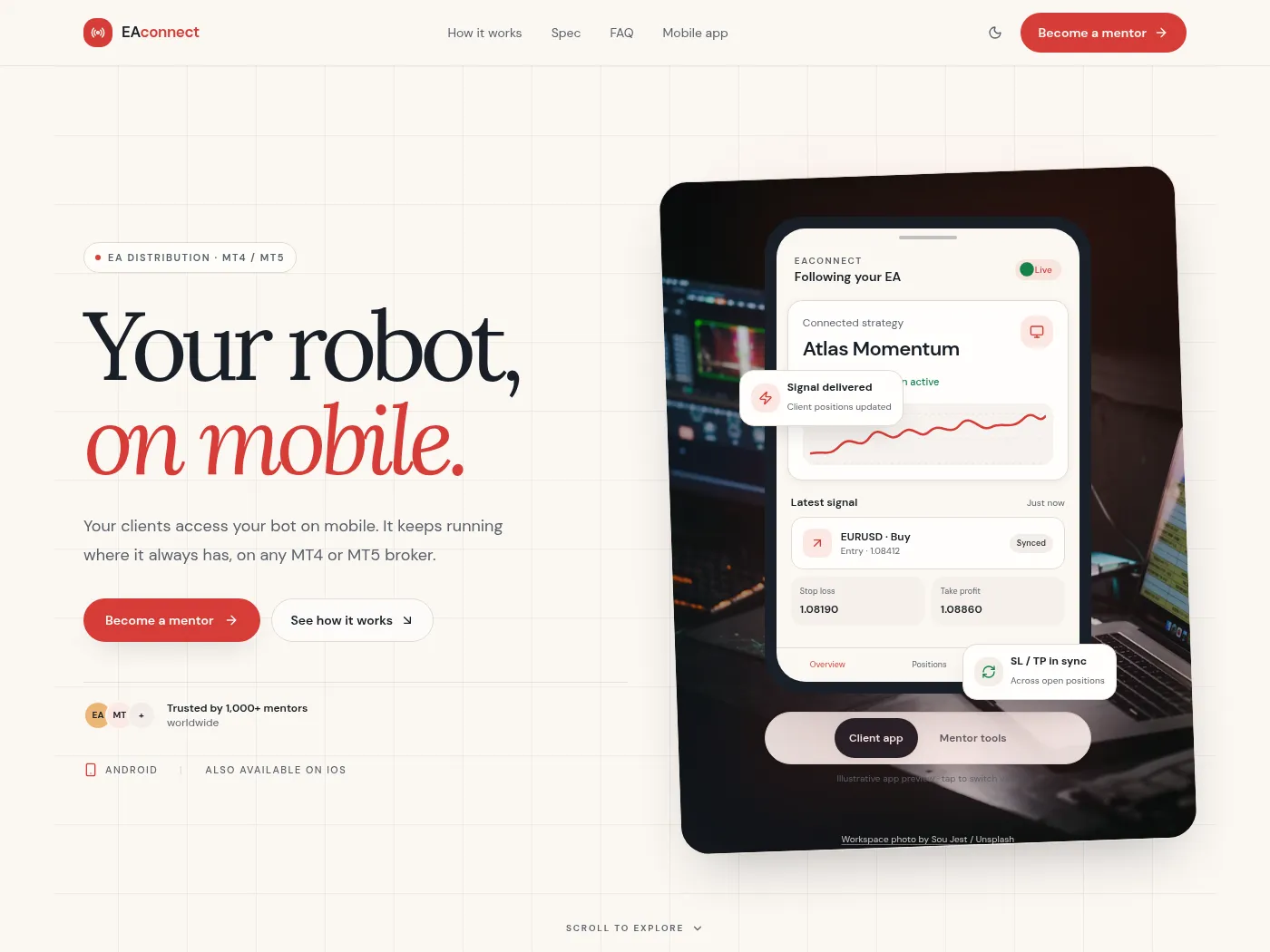 EAconnect Web Portal