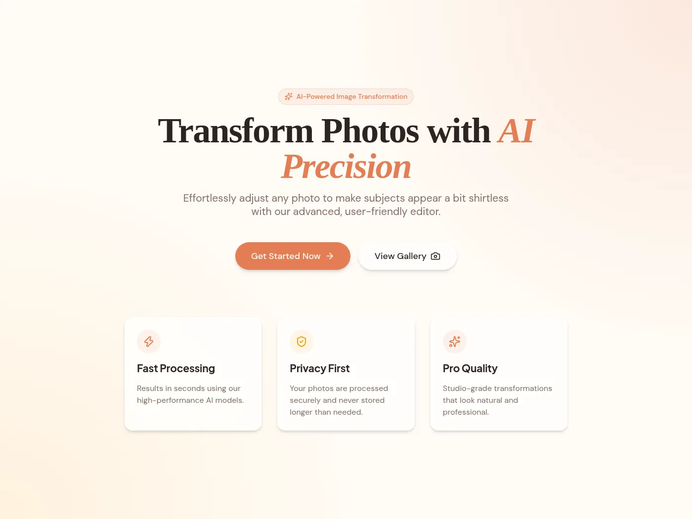 Shirtless Photo Editor (Remix)