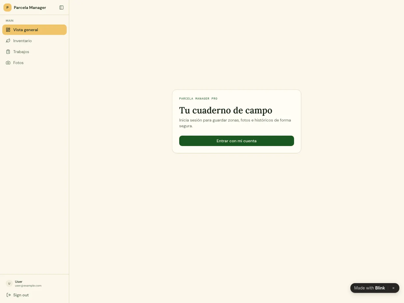 Parcela Manager Pro