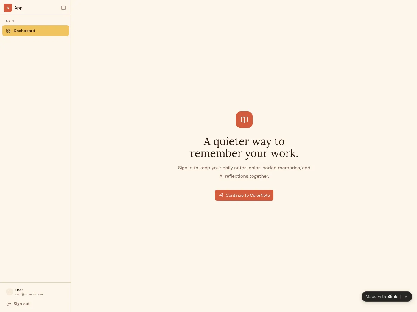 ColorNote Daily Journal