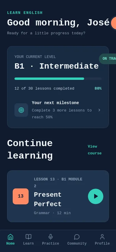 Learn English Mobile
