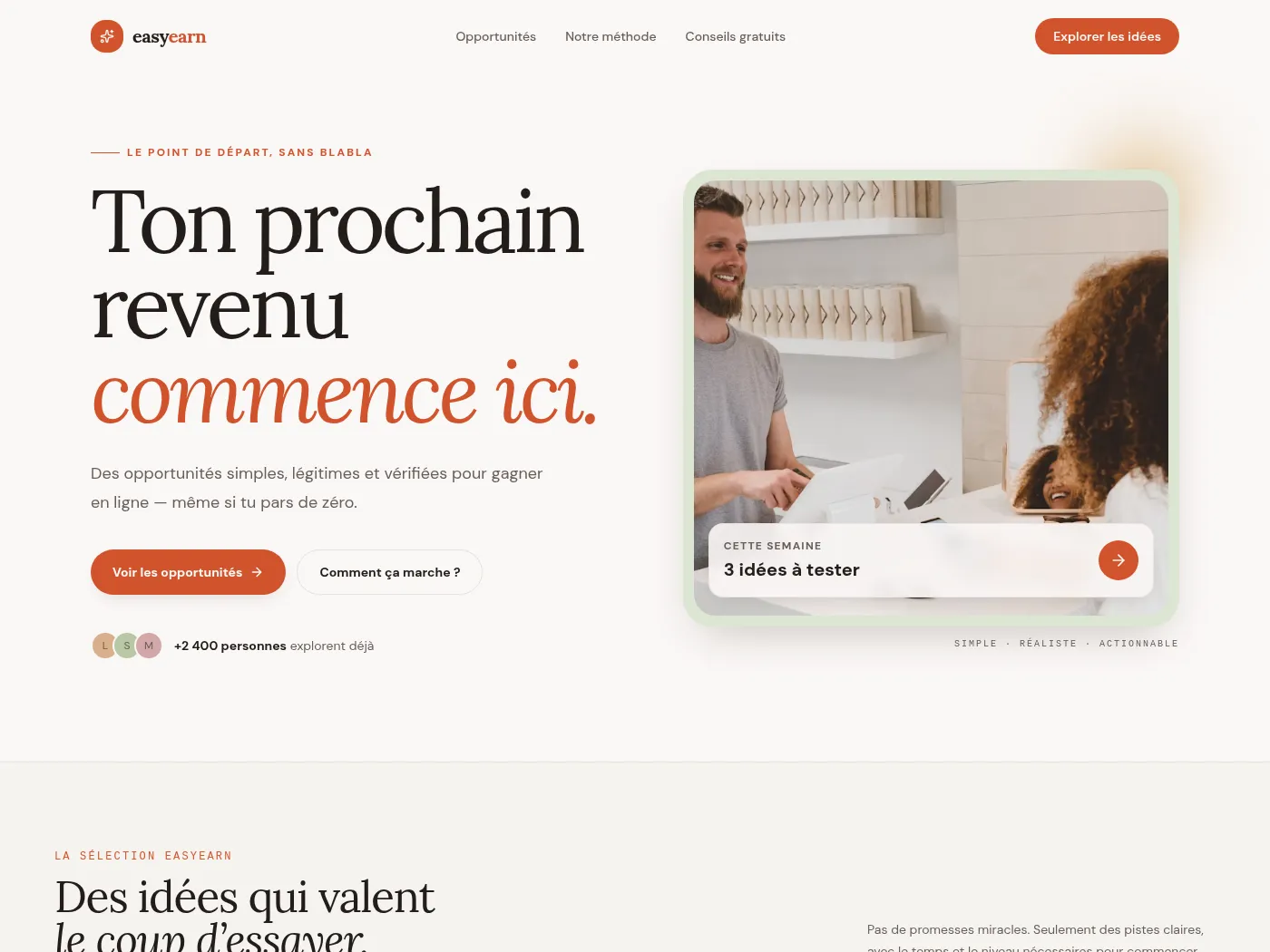 EasyEarn Web Hub