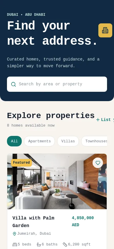 RealEstate Connect App