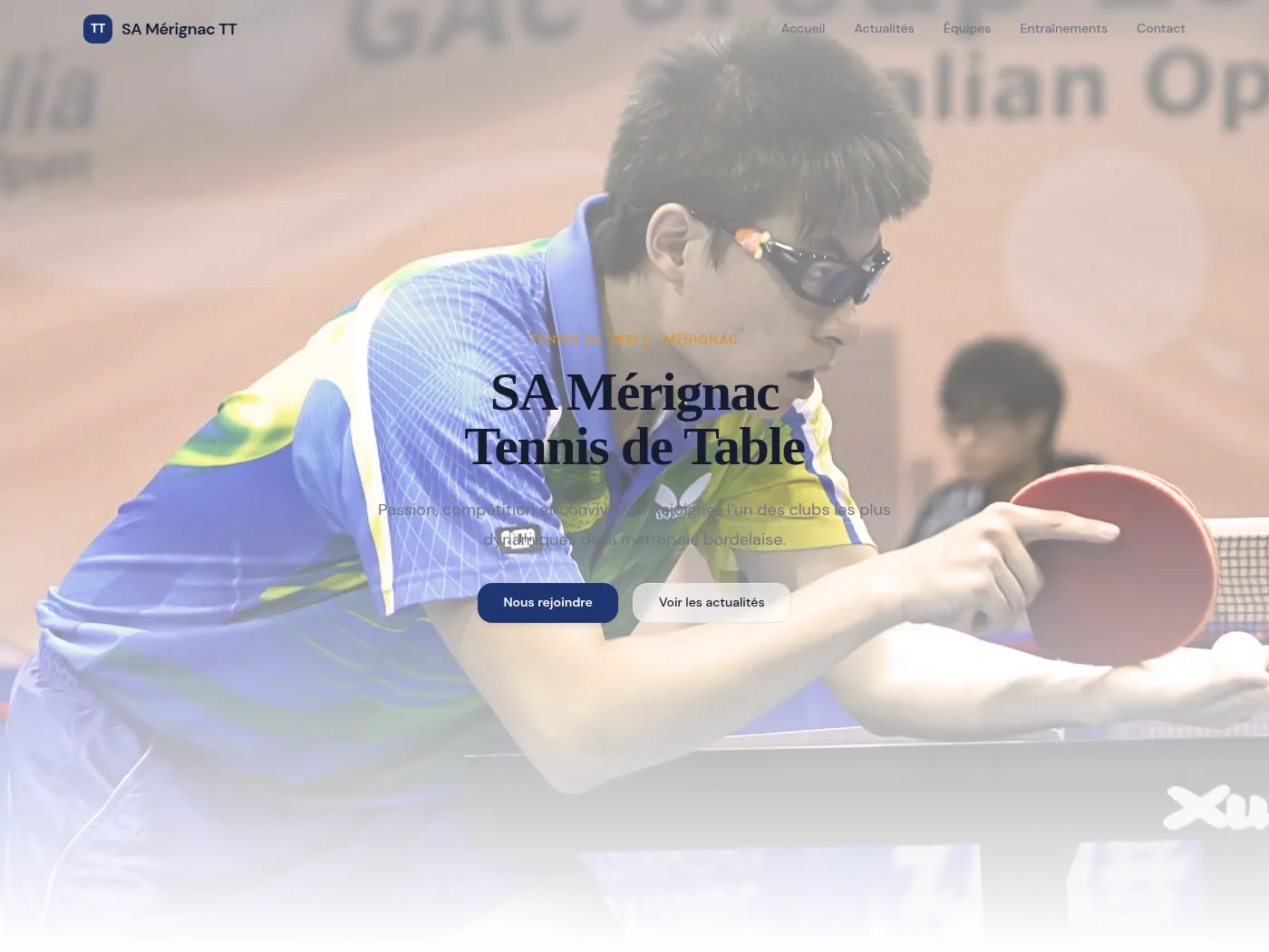 Mérignac TT Club Site