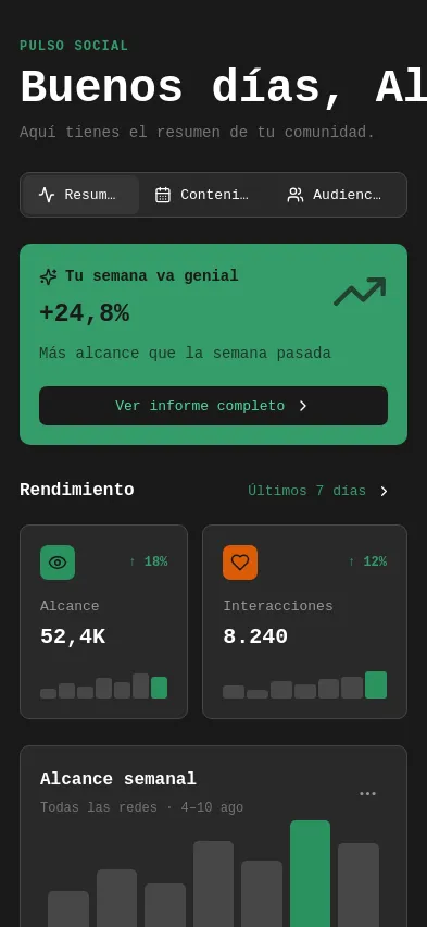 Gratis Metricool App