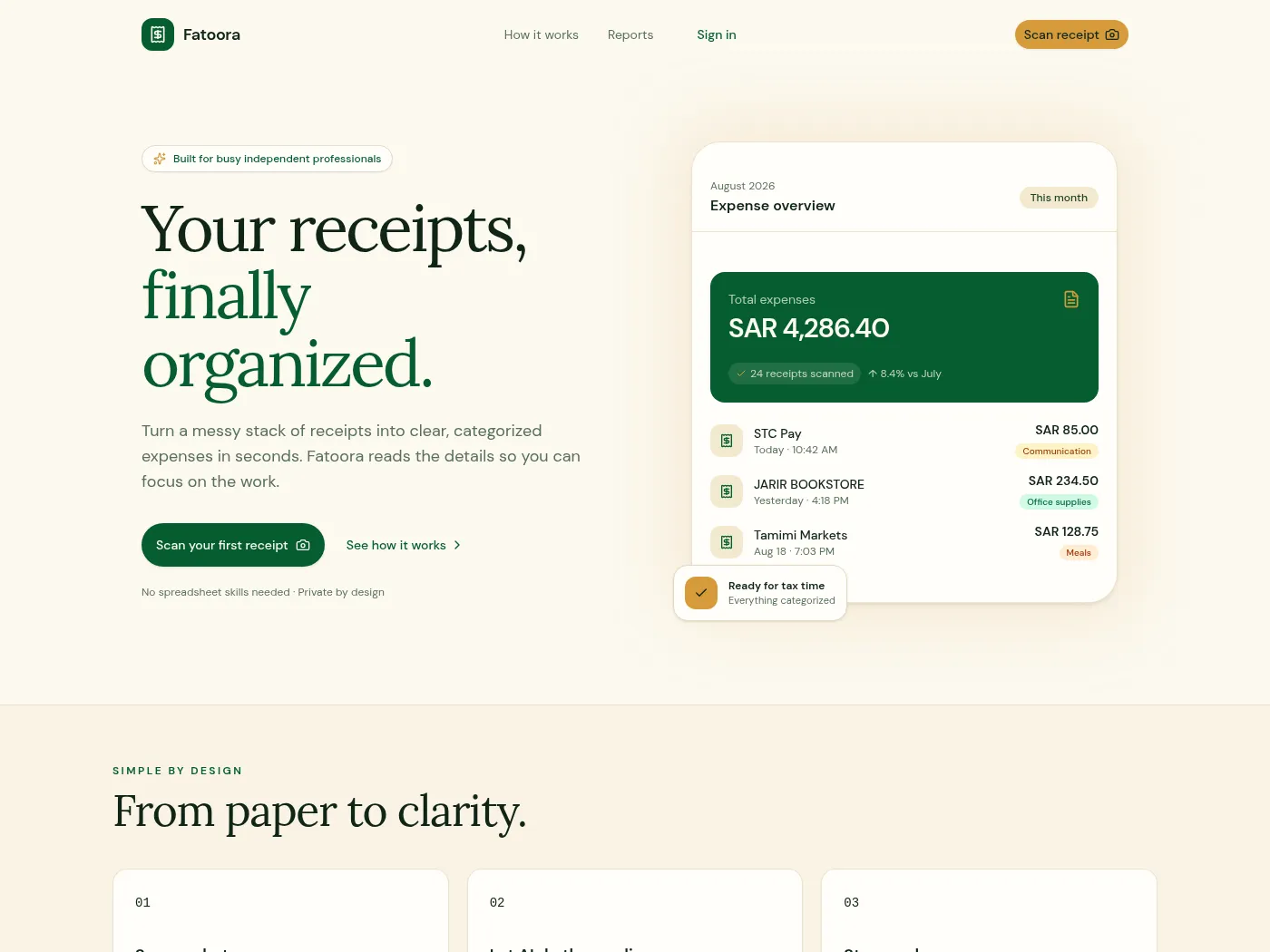 Smart Receipt Scanner