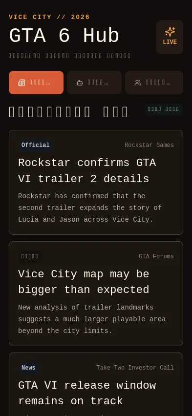 GTA 6 Hub