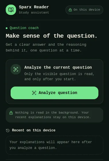 Sparx Reader Assistant