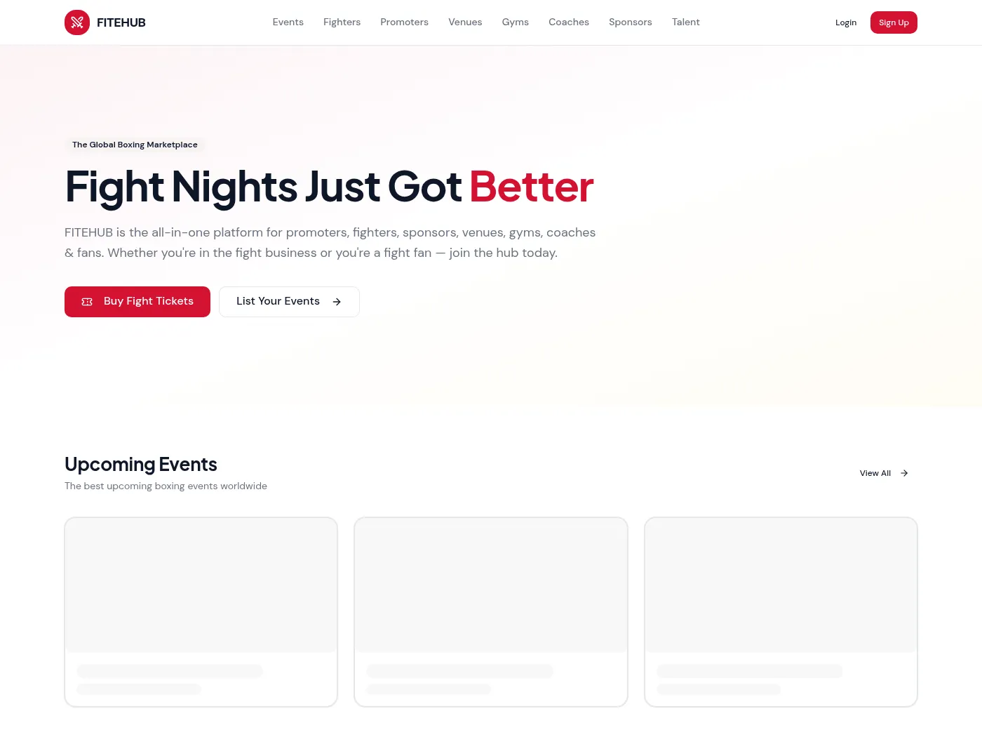 FITEHUB Boxing Backend