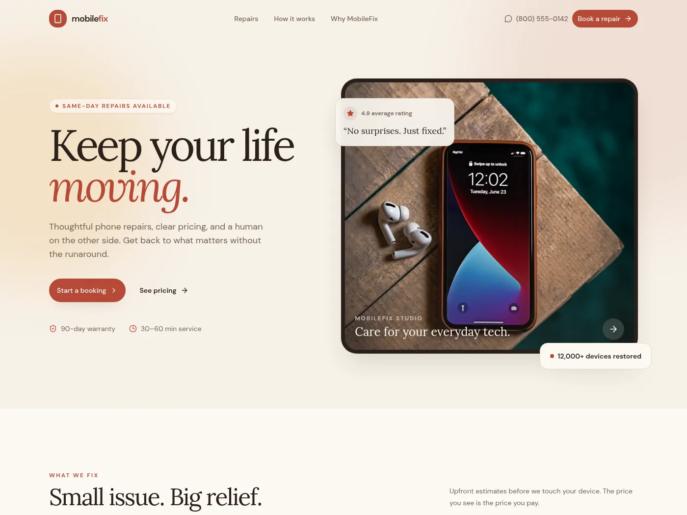 MobileFix Service Portal