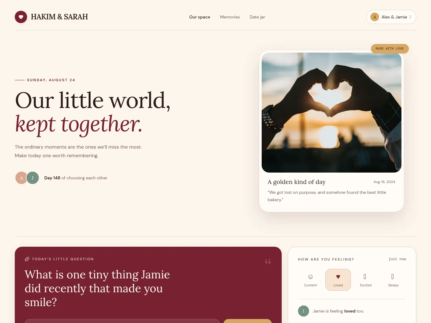 Couple Connect App
