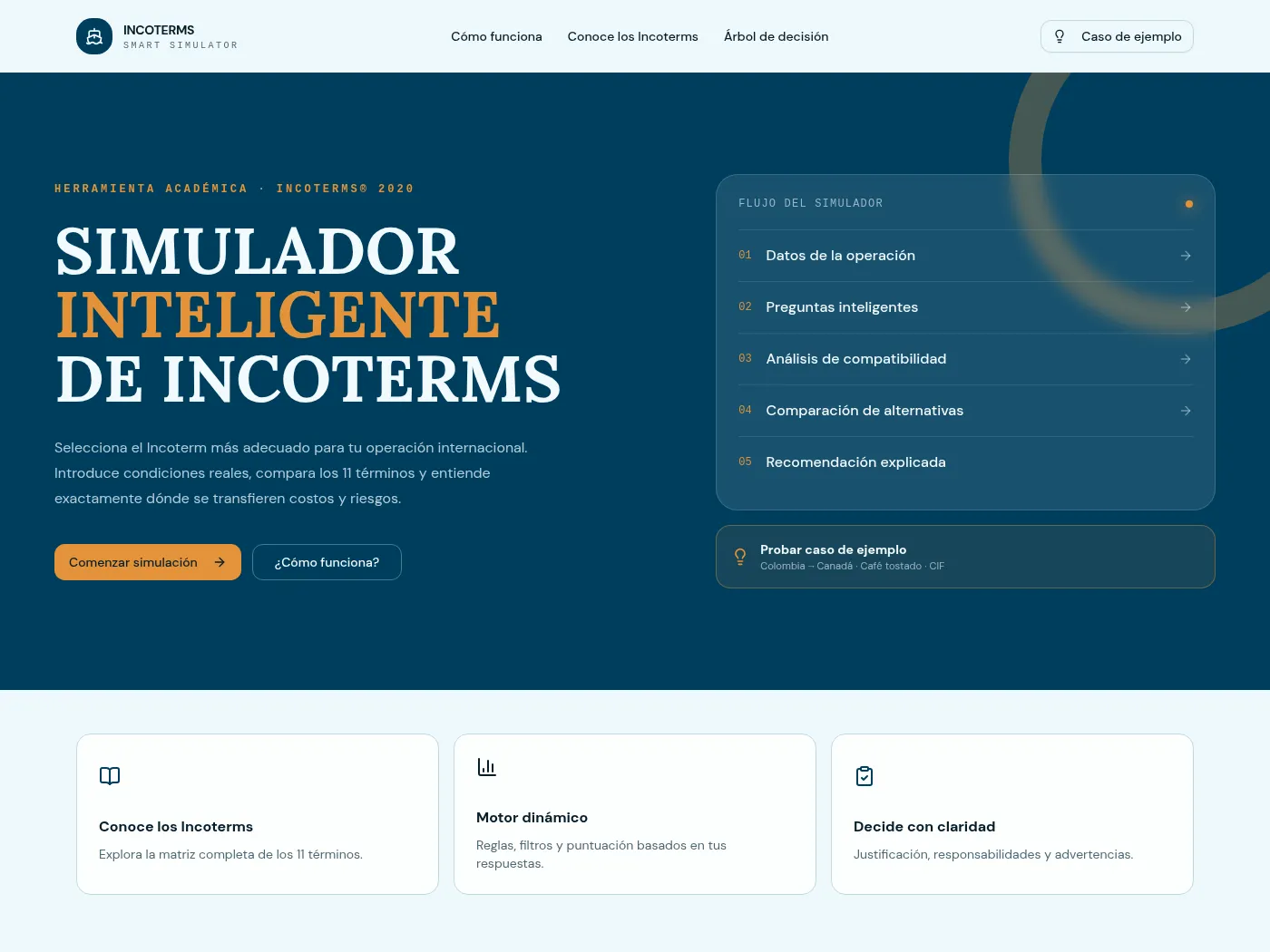 Incoterms Smart Simulator