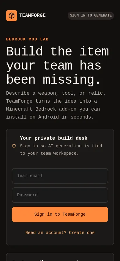 AI Minecraft Mod Maker