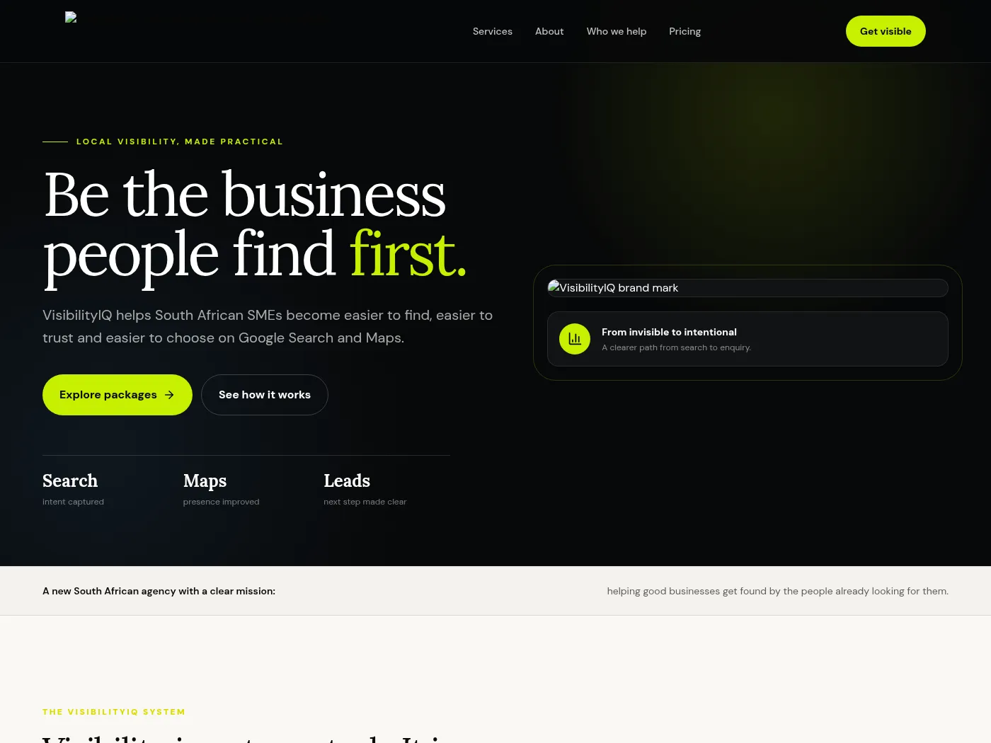 VisibilityIQ Revamp
