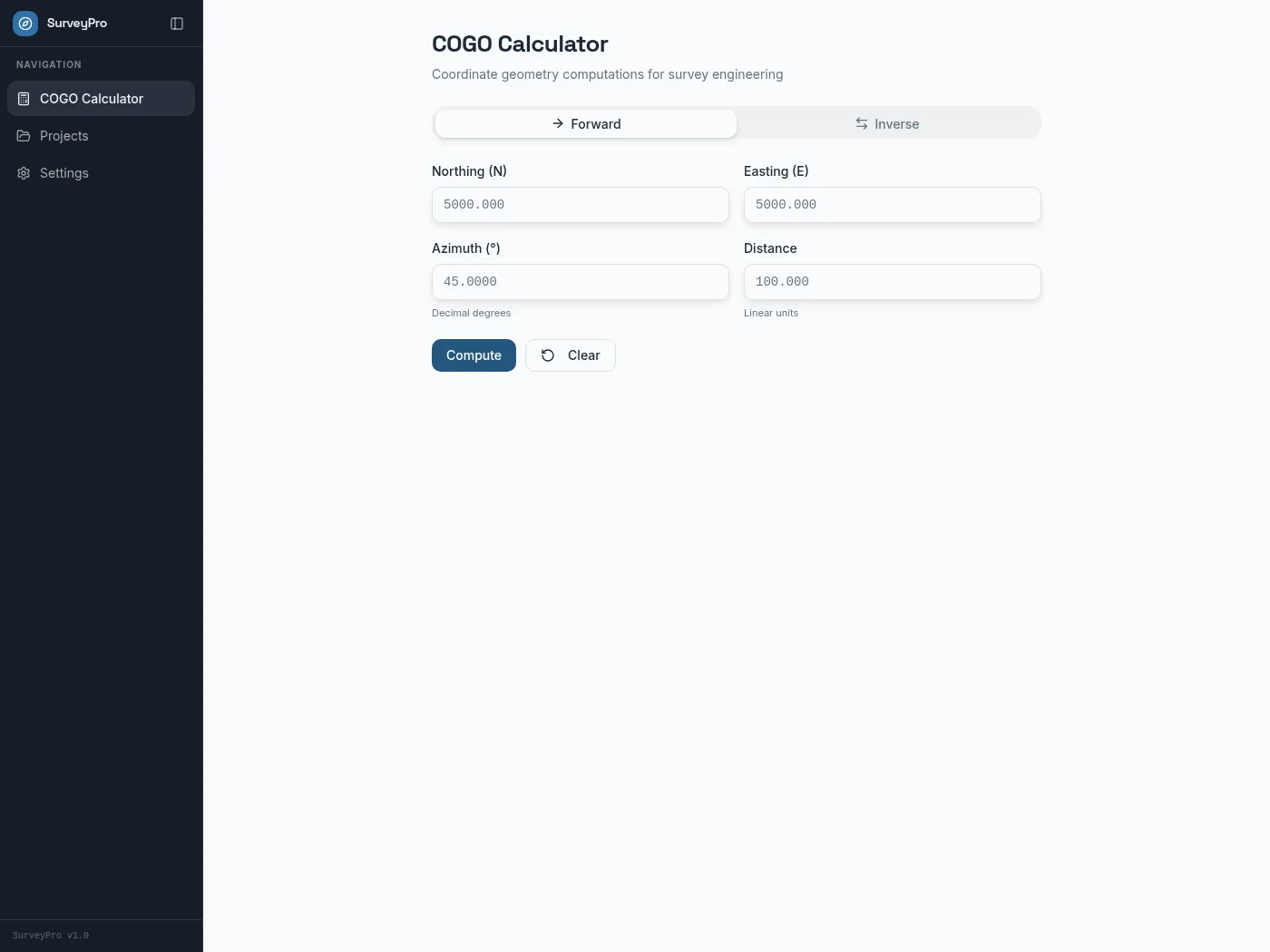 SurveyPro WebApp