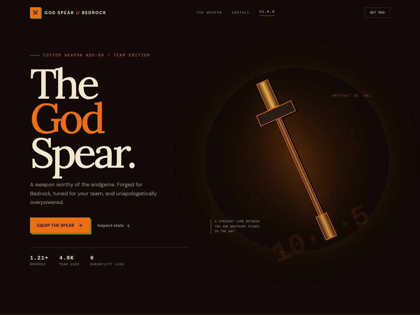 God Spear Mod