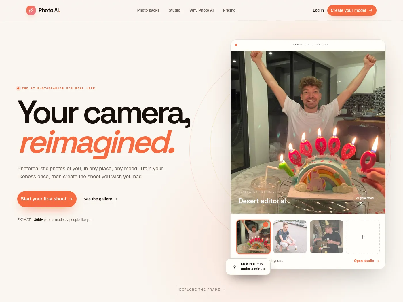 PhotoAI Next-Gen Web App