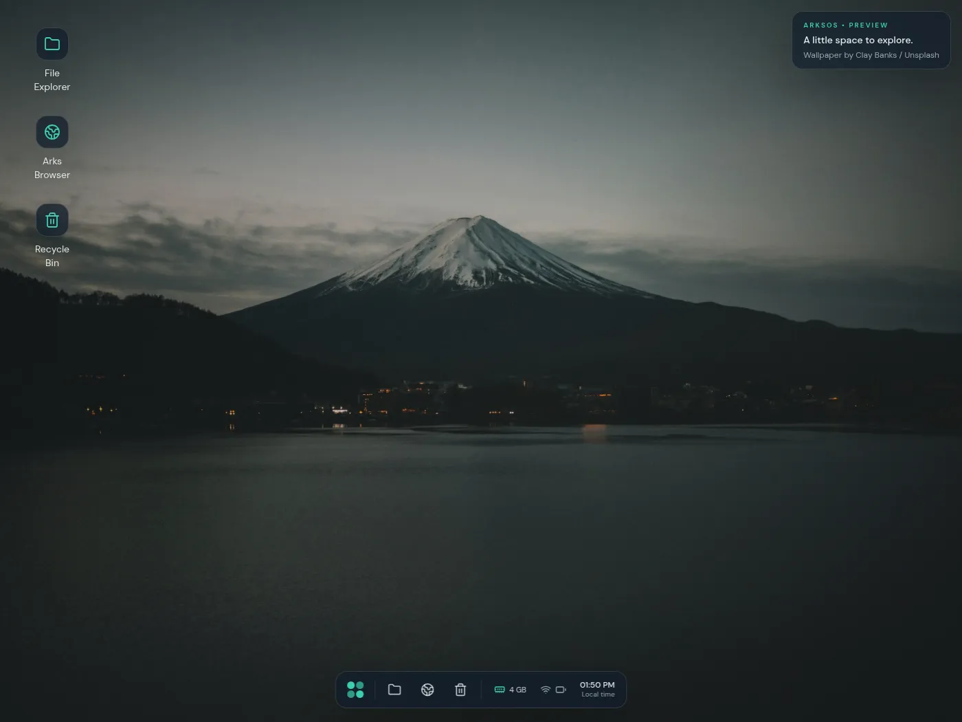 ArksOS Web Desktop