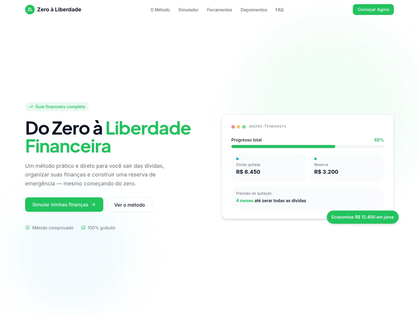 Do Zero à Liberdade Financeira