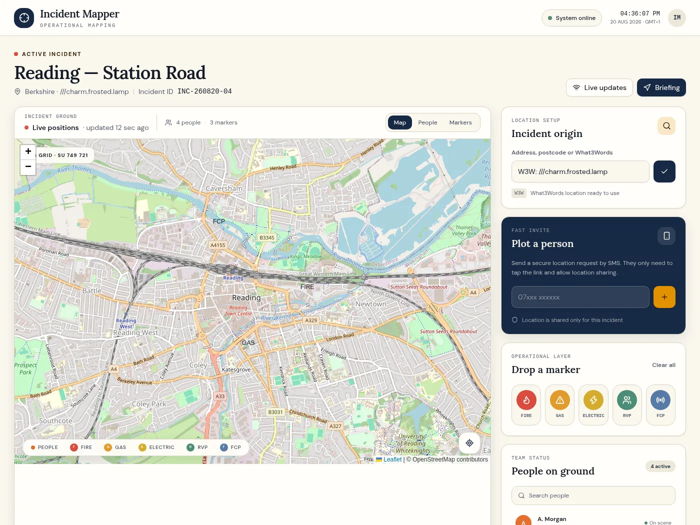 Incident Mapper