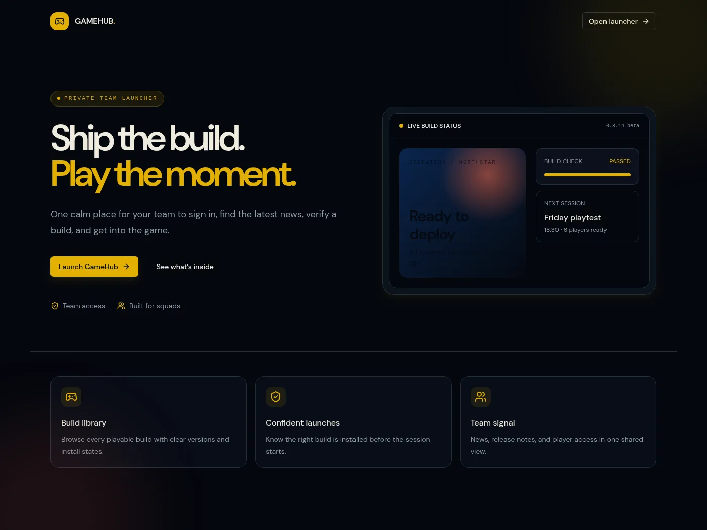 GameHub Launcher