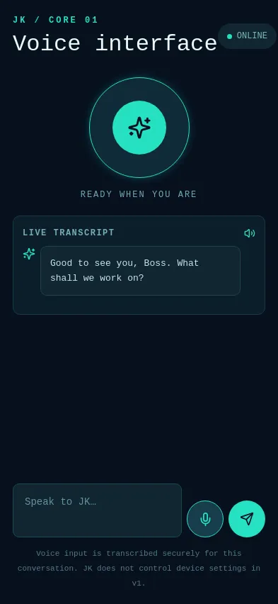 JK Voice Assistant