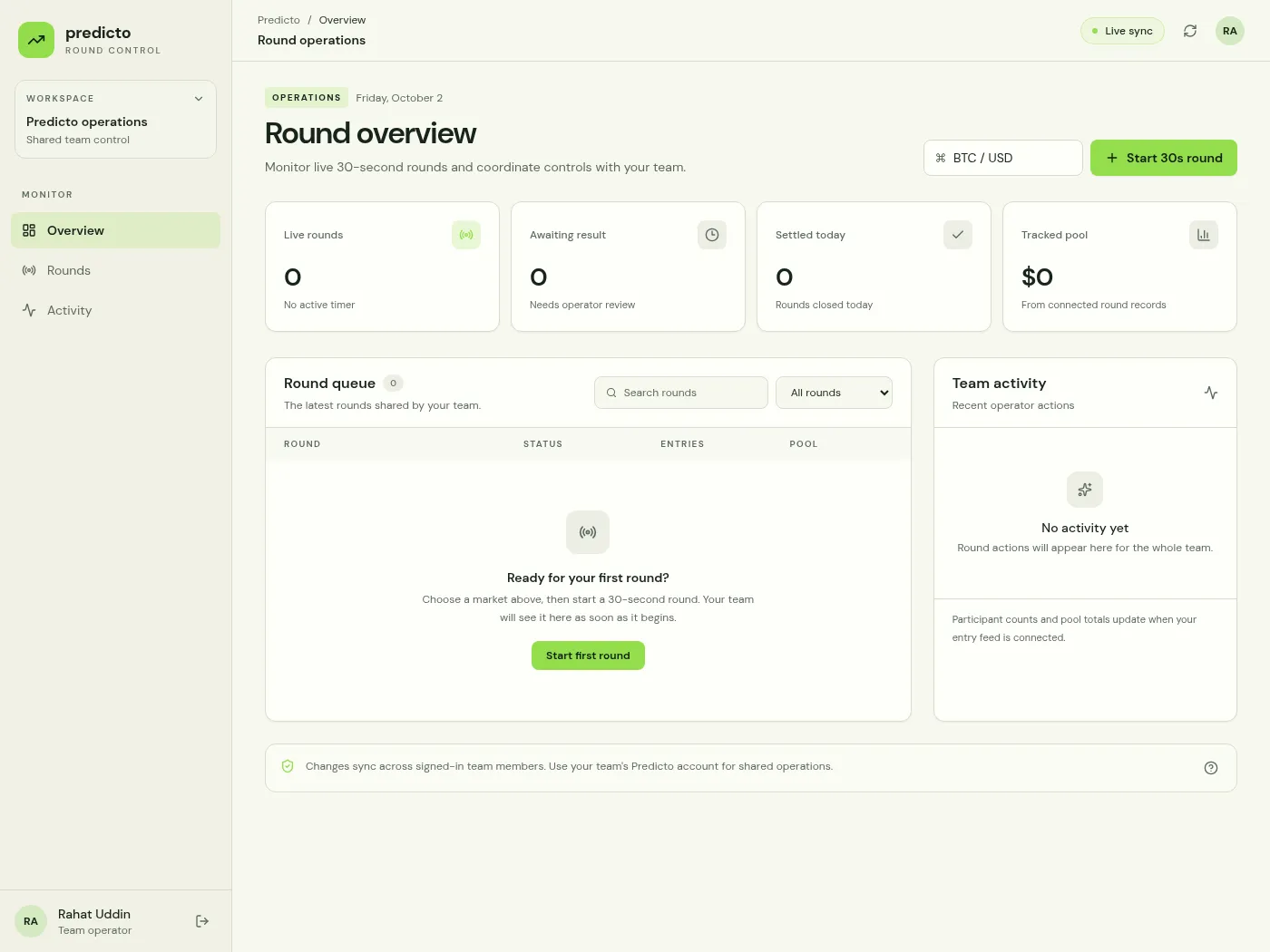Predicto Admin Panel