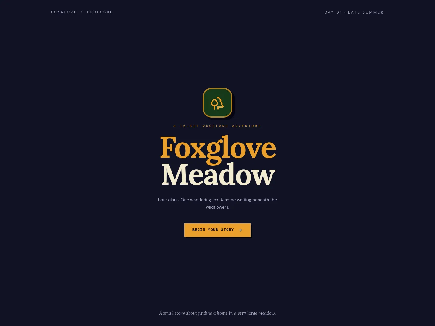 Foxglove Meadow Game