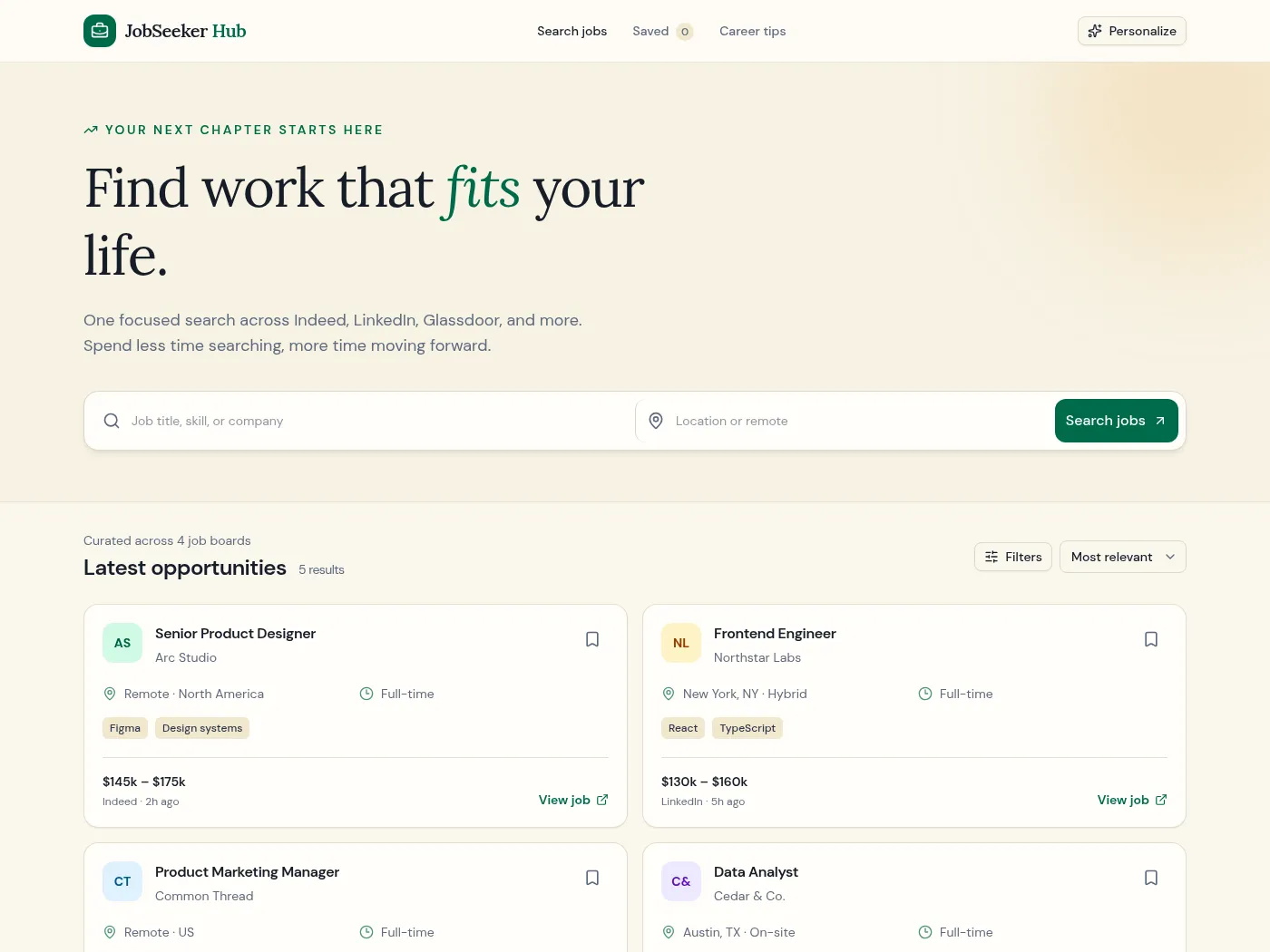 JobSeeker Hub